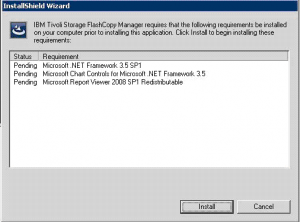 5. IBM Tivoli FlashCopy Manager Installation - TSM – IBM Tivoli Storage ...